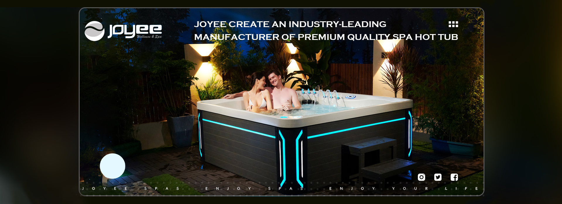 Hot Tub, Jacuzzi Manufacturer, Outdoor SPA Manufacturer & Supplier - JOYEE